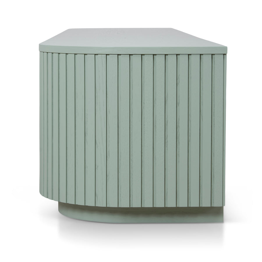 Marty 2.4m Entertainment TV Unit - Sage Green | Interior Secrets