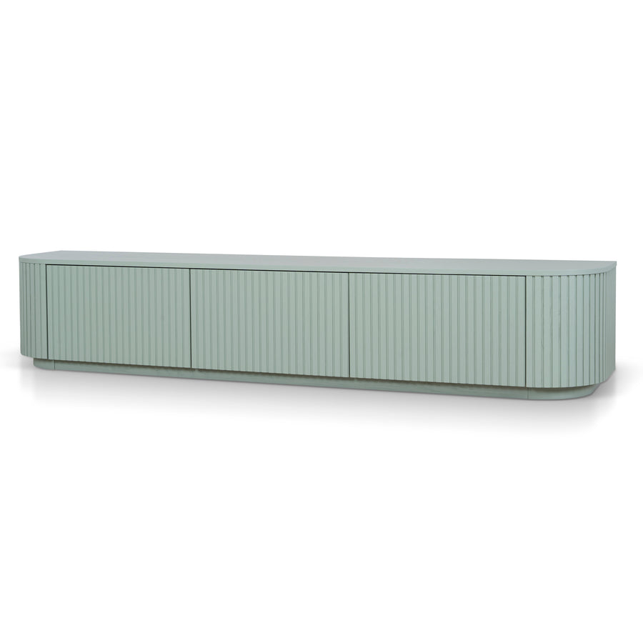 Marty 2.4m Entertainment TV Unit - Sage Green | Interior Secrets