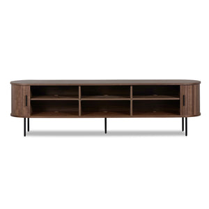 Dania 2m TV Entertainment Unit - Walnut | Interior Secrets