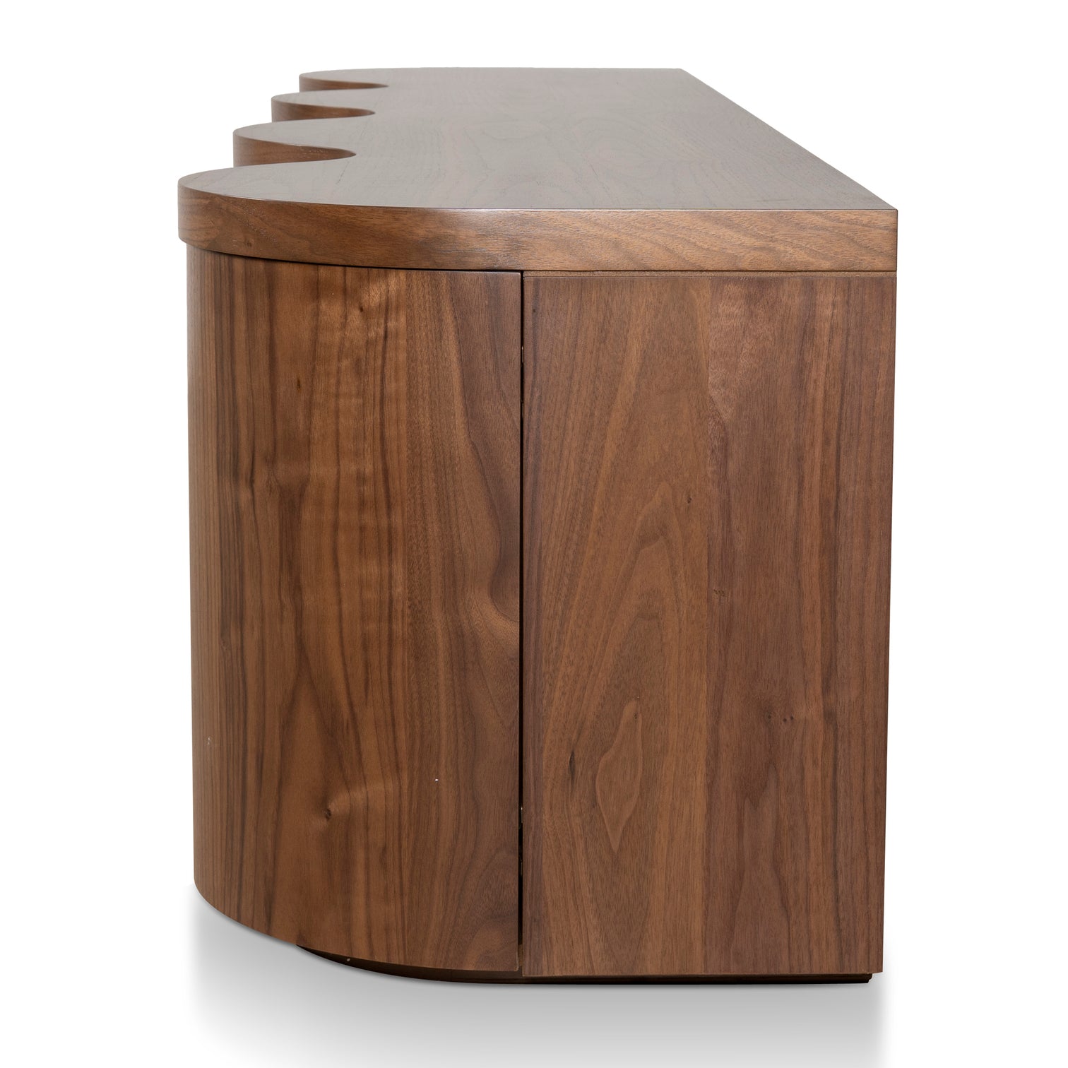 Jaya 2.15m TV Entertainment Unit - Light Walnut | Interior Secrets