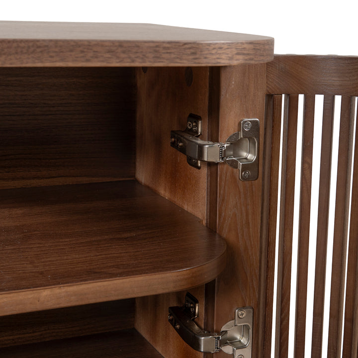 Tahlia 2m TV Entertainment Unit - Walnut | Interior Secrets