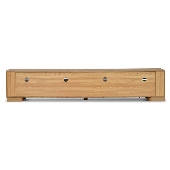 Riley 2.3m TV Entertainment Unit - Natural | Interior Secrets