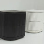 Elino Bedside Table - Full White | Interior Secrets