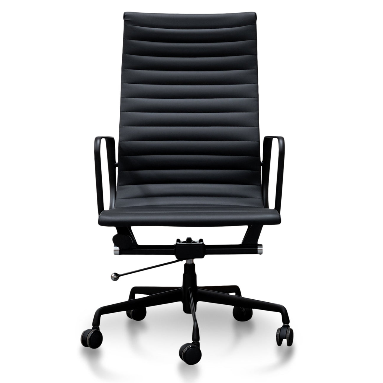 Floyd High Back Office Chair - Full Black | Interior Secrets