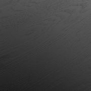 Brenda 1.1m Wooden Round Coffee Table - Black | Interior Secrets