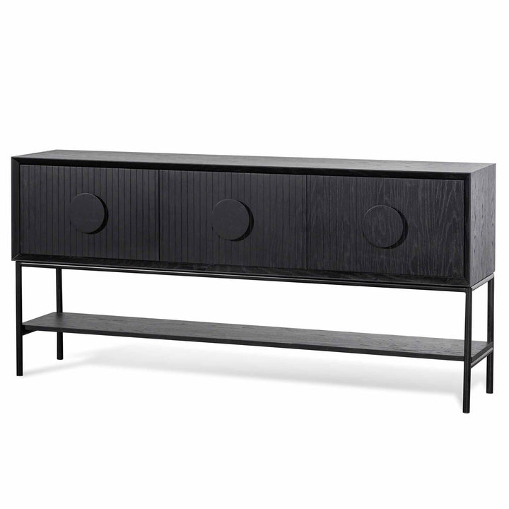 Curtis 1.8m Console Table - Black | Interior Secrets