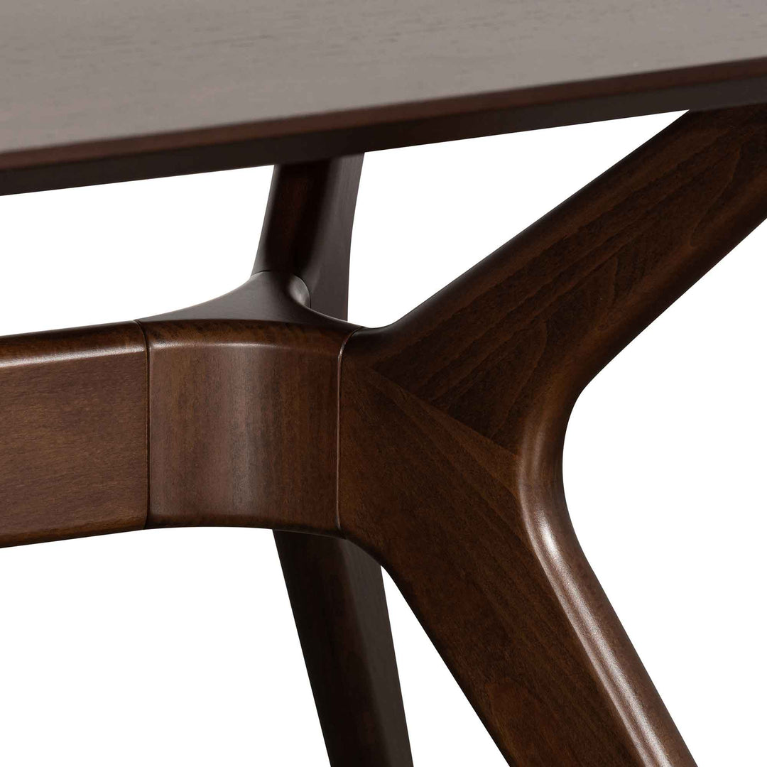 Nora 1.85m Dining Table - Walnut | Interior Secrets