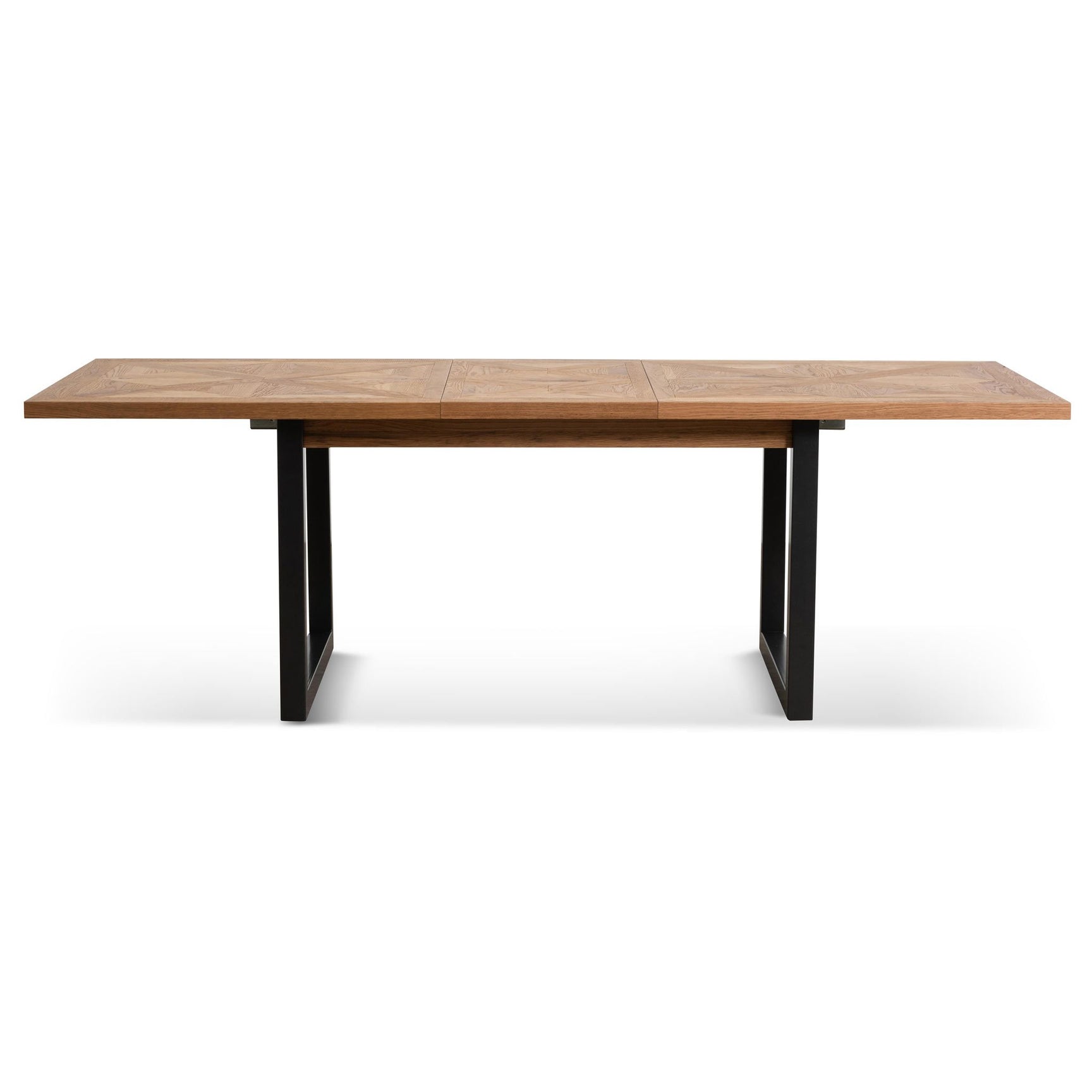 Percy 6-8 Seater Extendable Dining Table - European Knotty Oak ...