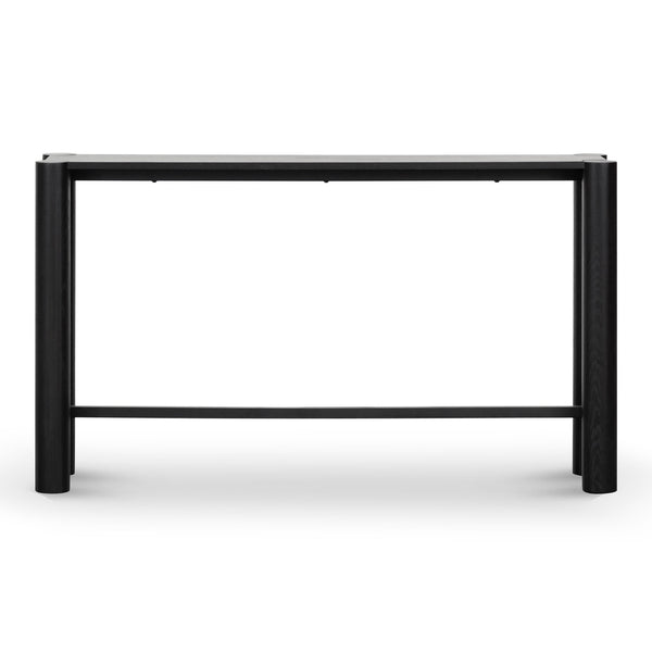 Kole 1.5m Console Table - Full Black | Interior Secrets