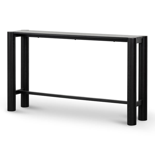 Kole 1.5m Console Table - Full Black | Interior Secrets