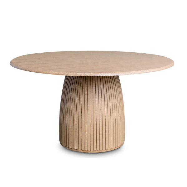 Tonya 1.4m Round Dining Table - Natural | Interior Secrets