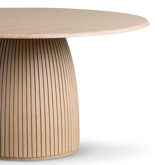 Tonya 1.4m Round Dining Table - Natural | Interior Secrets