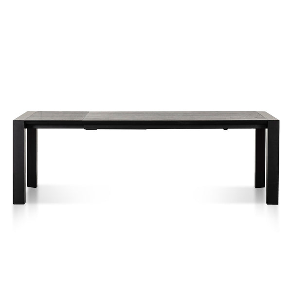 Viola Extendable (1.8m - 2.8m) Wooden Dining Table - Black | Interior ...