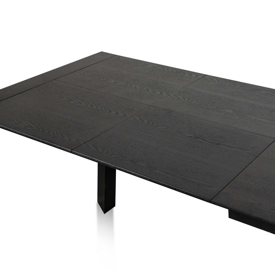 Viola Extendable (1.8m - 2.8m) Wooden Dining Table - Black | Interior ...