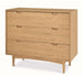 Asta 3 Drawer Chest Scandinavian Design - Natural | Interior Secrets