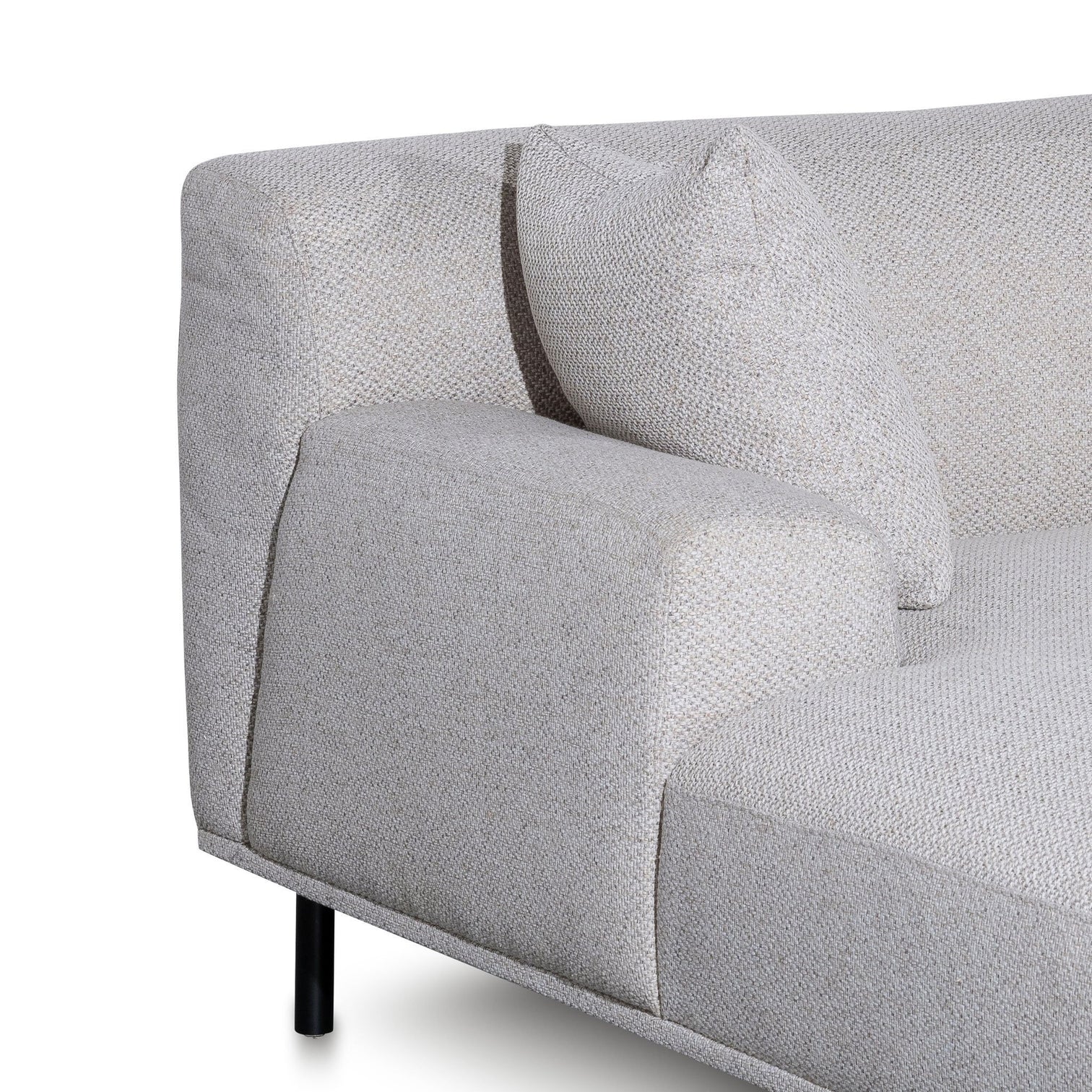 Jasleen Left Chaise Sofa - Sterling Sand | Interior Secrets