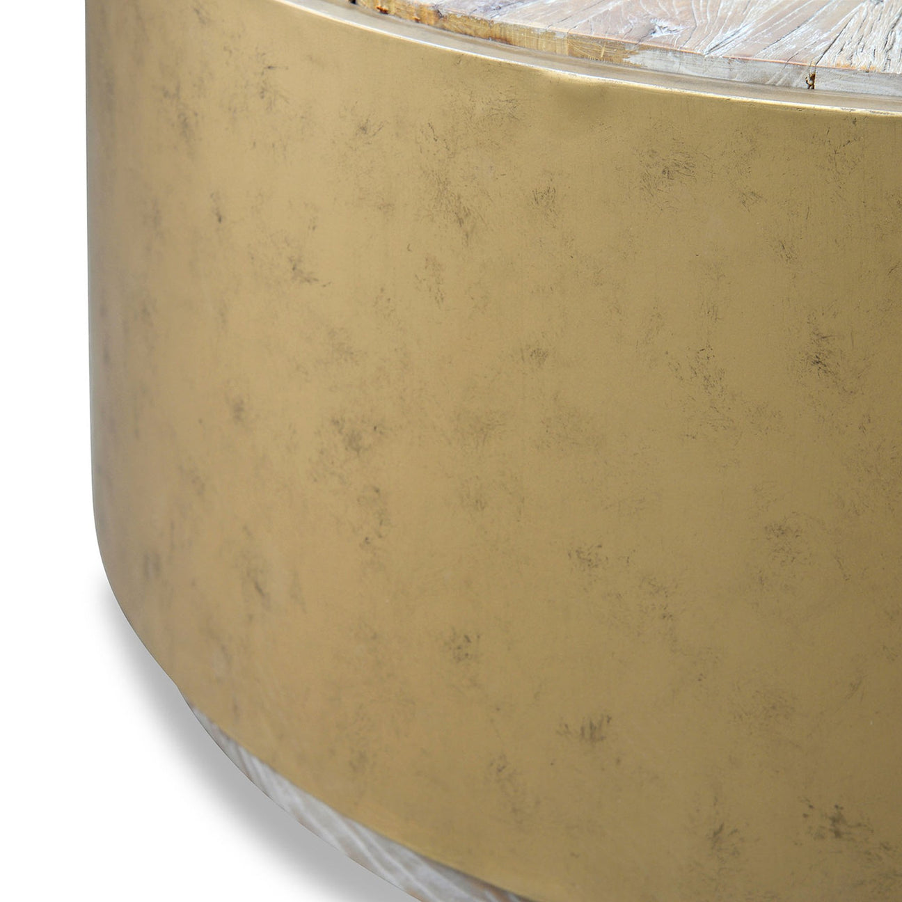 Melvin 1m Round Elm Coffee Table | Interior Secrets