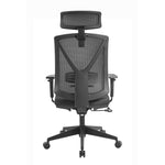 Garrison Mesh Ergonomic Office Chair with Headrest - Black | Interior ...