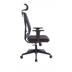 Garrison Mesh Ergonomic Office Chair with Headrest - Black | Interior ...