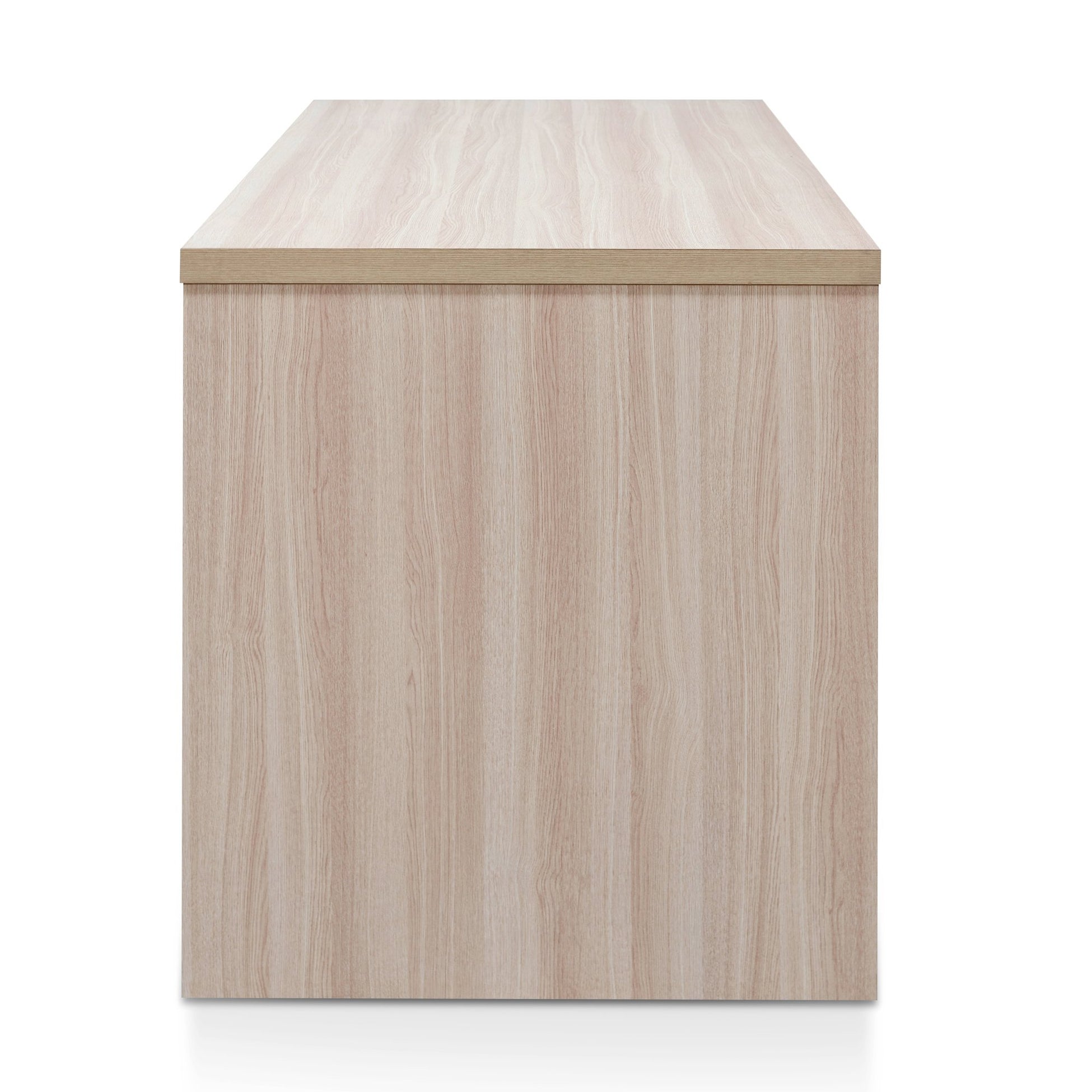 Leonor Office High Table - Light Oak | Interior Secrets