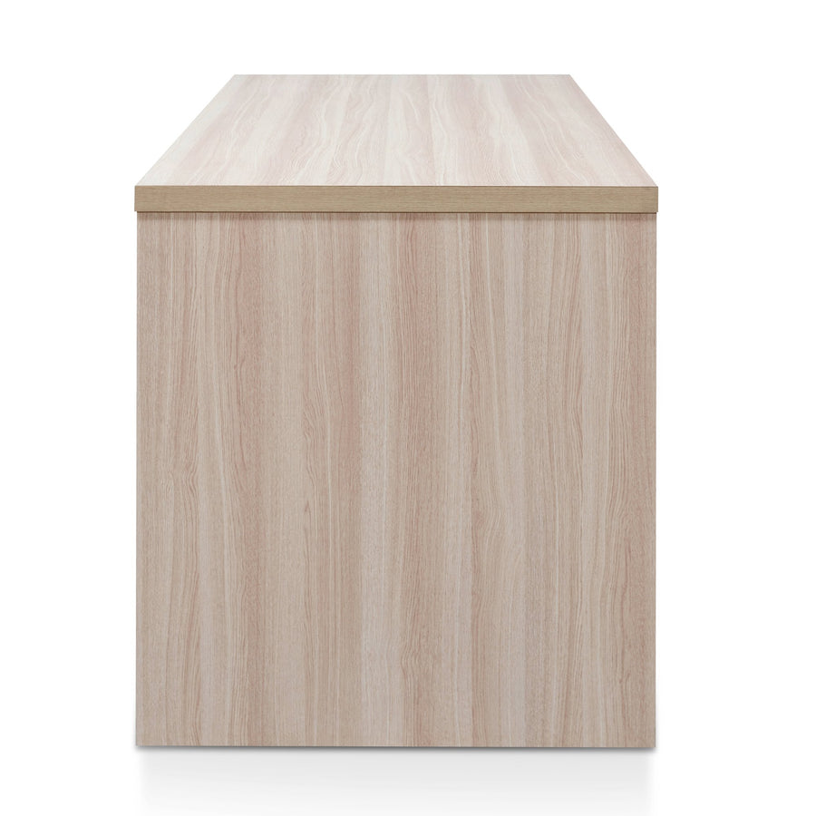 Leonor Office High Table - Light Oak | Interior Secrets