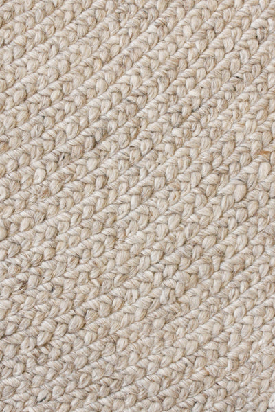 Baya Tairua 240 cm Wool Round Rug - Natural Straw | Interior Secrets