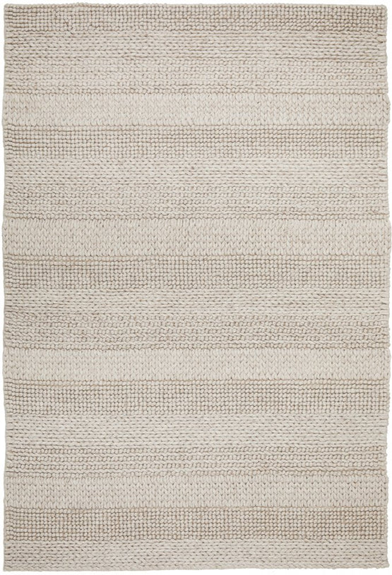 Hand Braided Beige Rug - 280 x 190cm | Interior Secrets