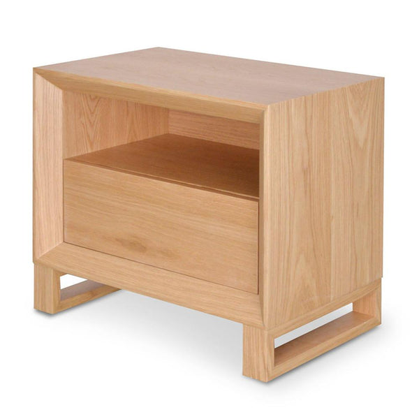 Jaxson Bedside Table - Natural Oak - Last One | Interior Secrets