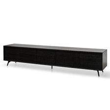 Nelson 2.4m TV Entertainment Unit - Black Oak | Interior Secrets