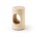 Trai Solid Mungur Timber Round Side Table | Interior Secrets