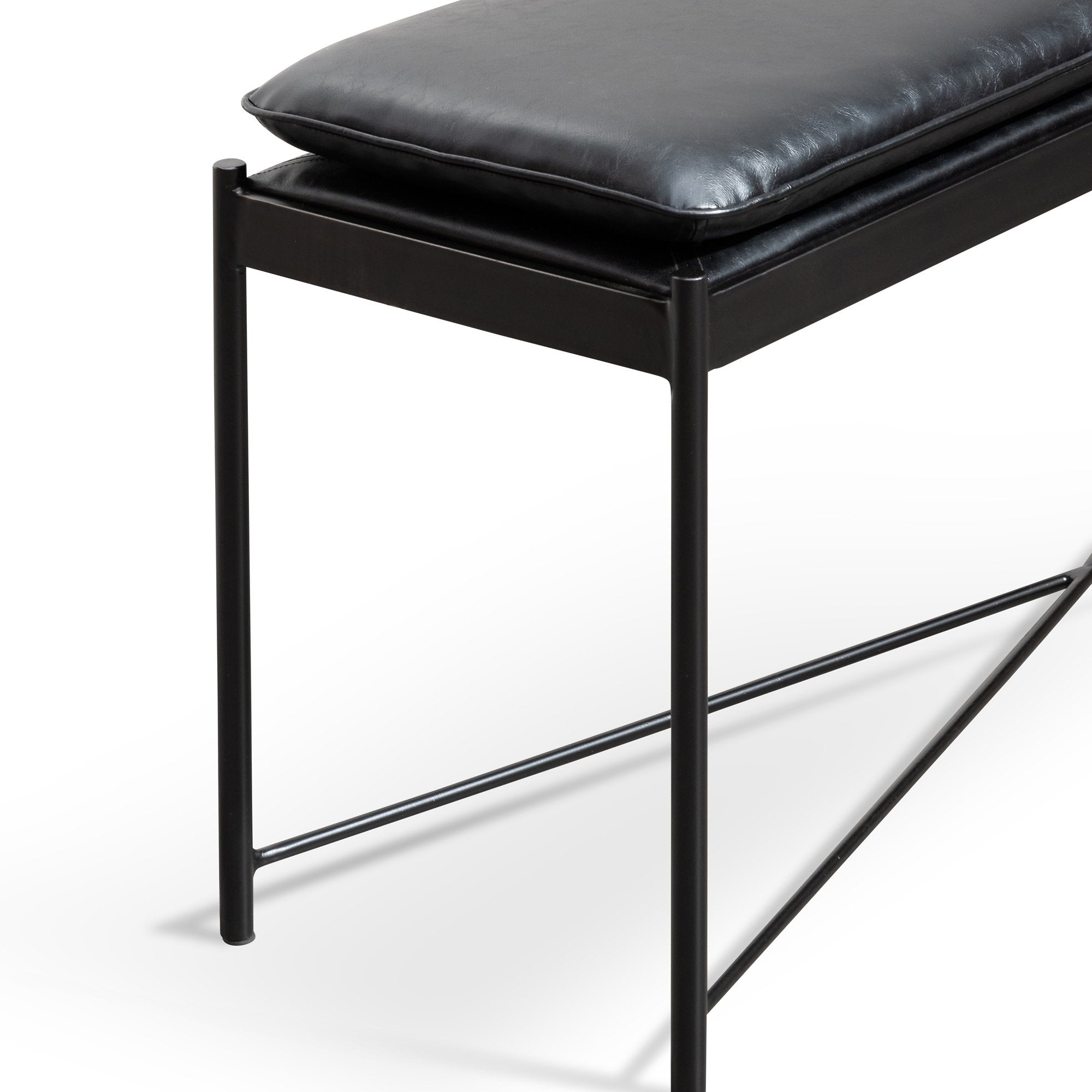 Ex Display - Carol Ottoman - Black | Interior Secrets