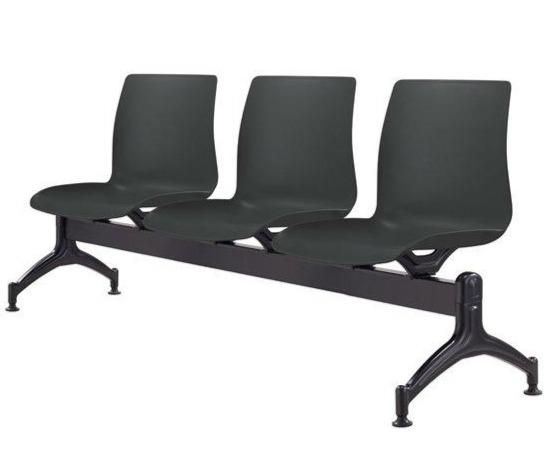 Gant Plastic Beam Seating - Black | Interior Secrets