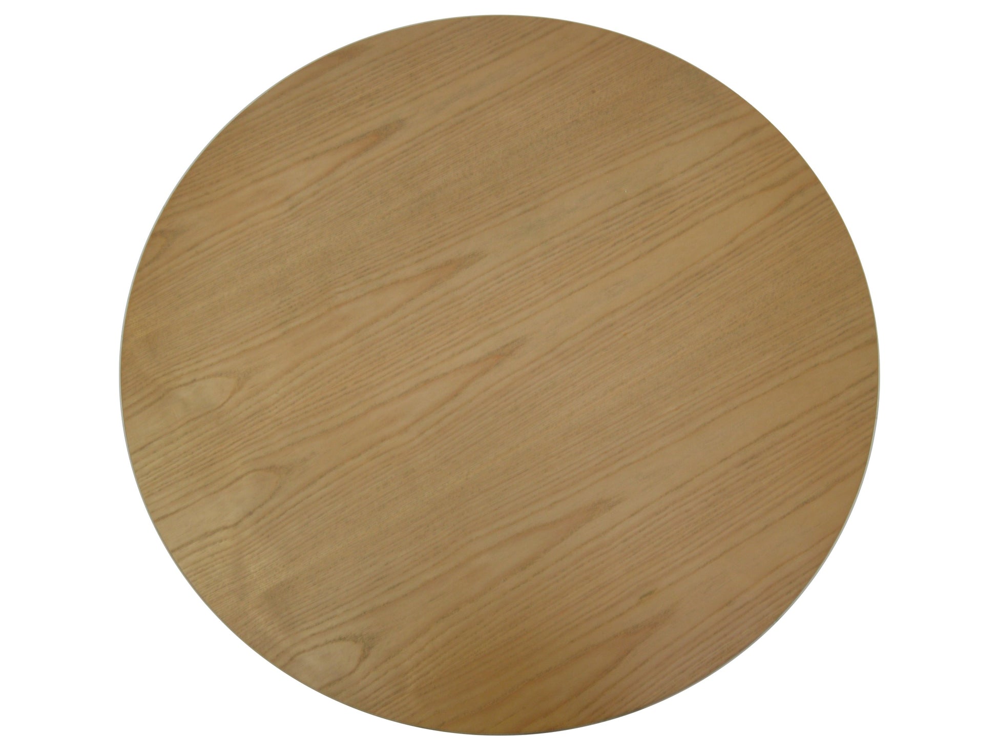 Jackson 82cm Wooden Round Coffee Table - Natural Top and White ...