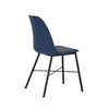 Jora Cushion Seat Dining Chair - Navy | Interior Secrets