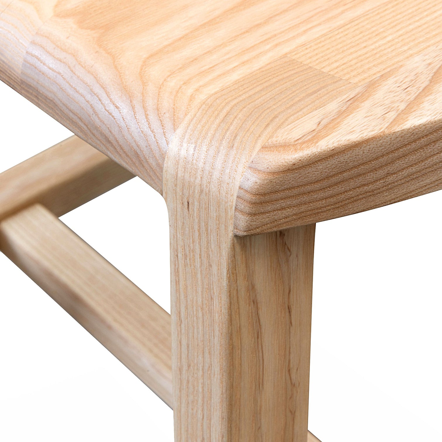 Judy Wooden Low Stool - Natural | Interior Secrets