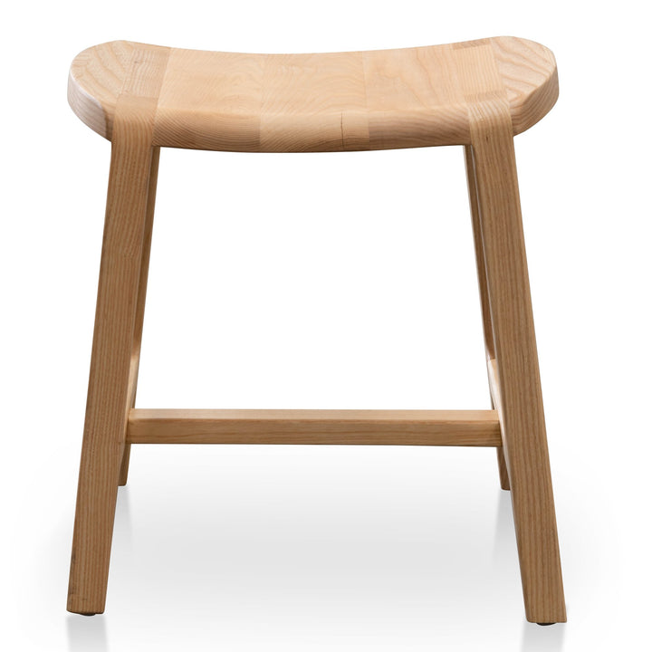 Judy Wooden Low Stool - Natural | Interior Secrets