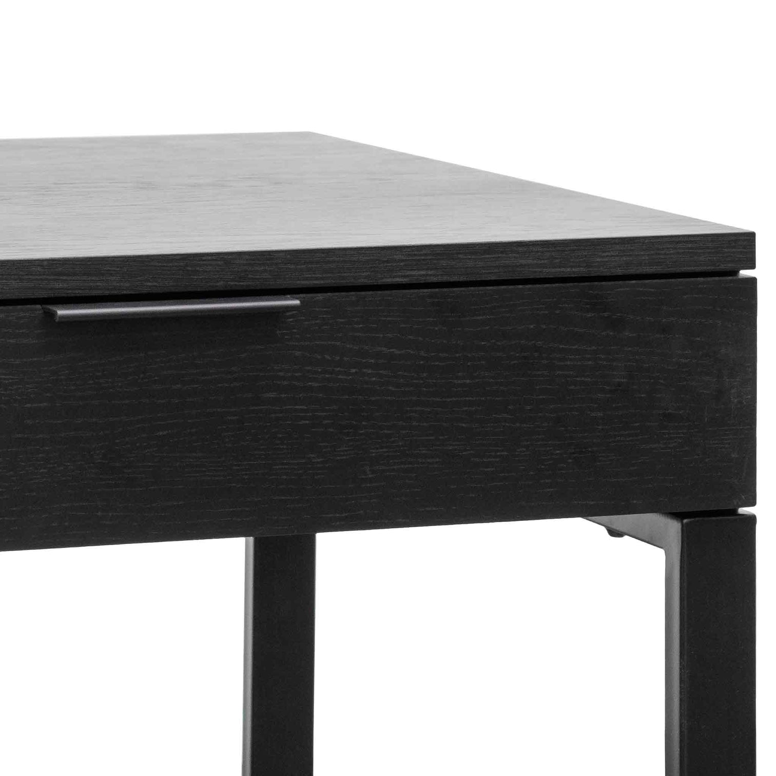 Melissa 120cm Home Office Desk - Black | Interior Secrets