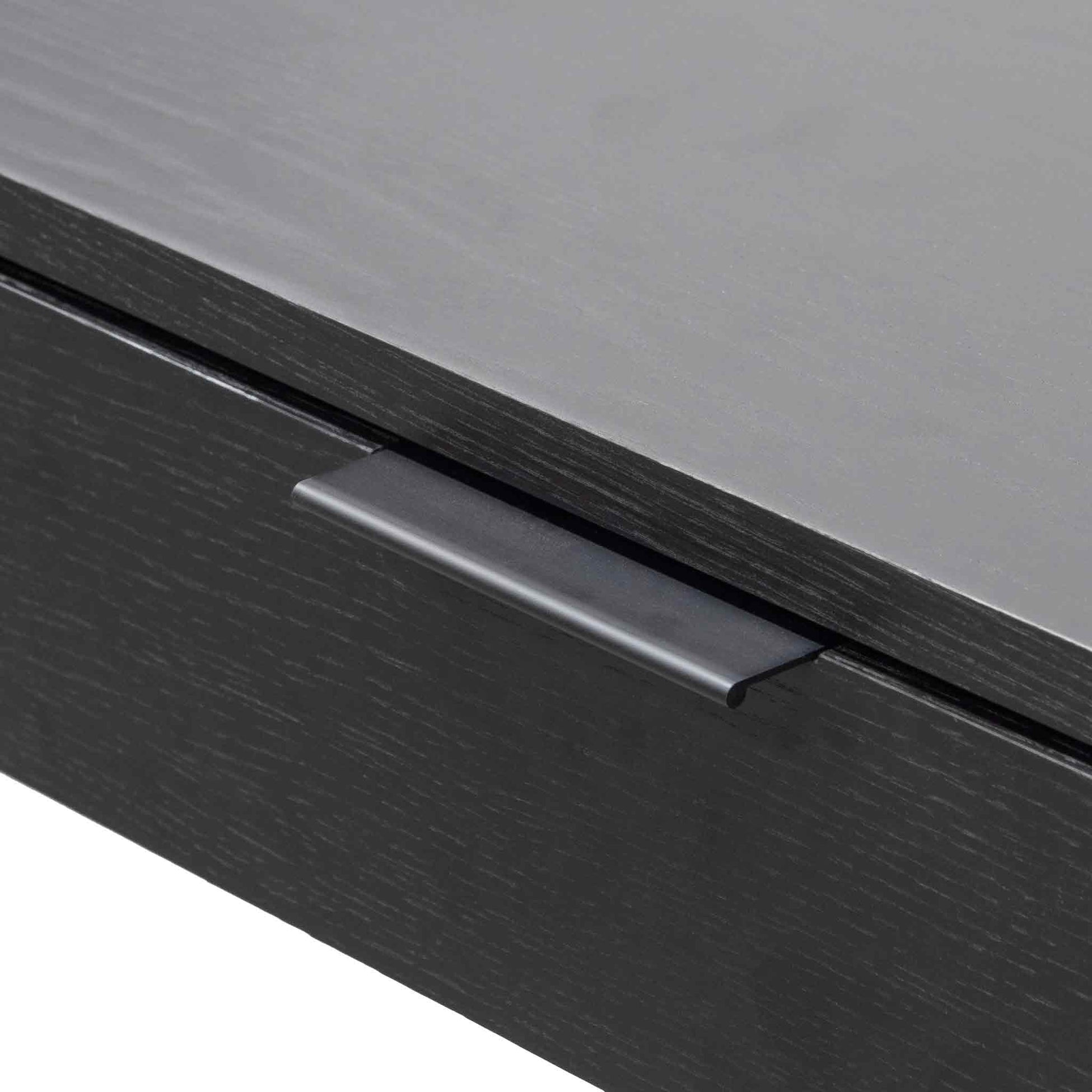Melissa 120cm Home Office Desk - Black | Interior Secrets
