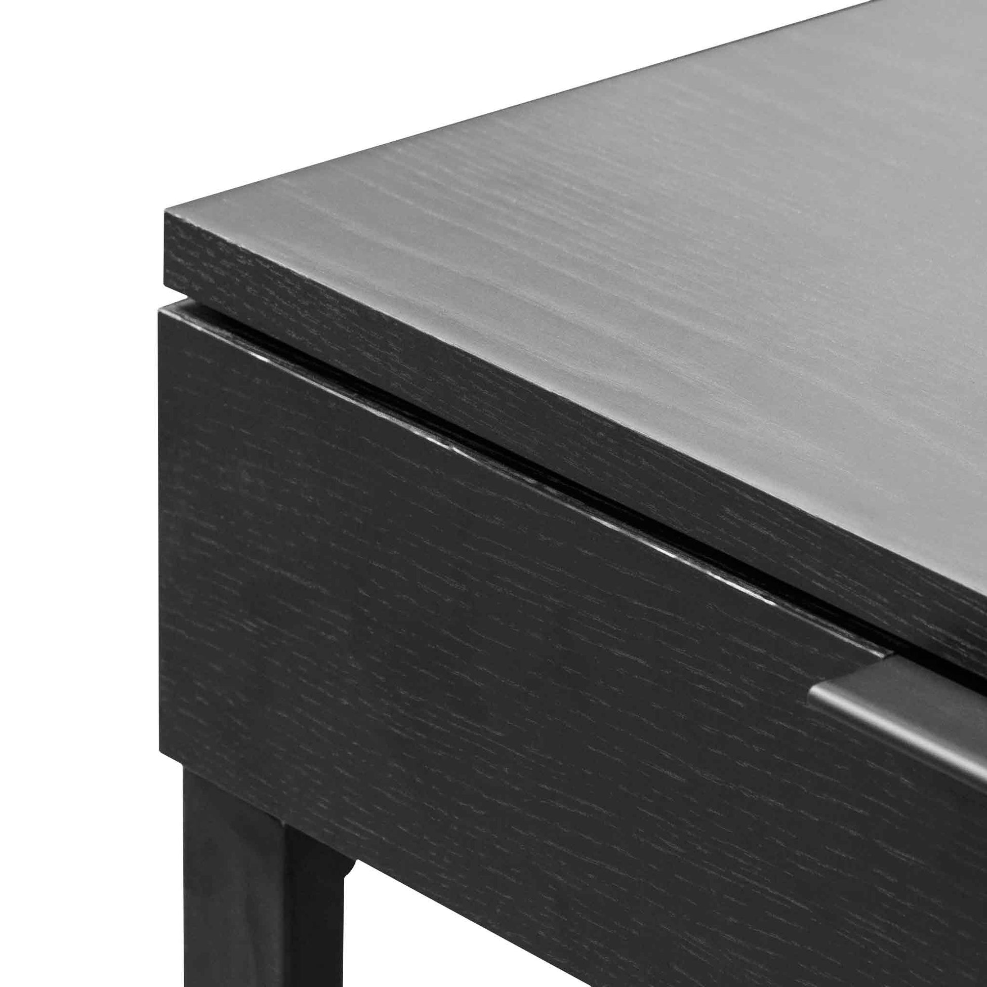 Melissa 120cm Home Office Desk - Black | Interior Secrets