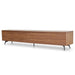 Nelson 2.4m Wooden TV Entertainment Unit - Walnut | Interior Secrets