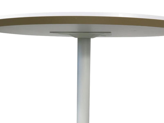 Ex Display - Scope Round Office Meeting Table - White | Interior Secrets